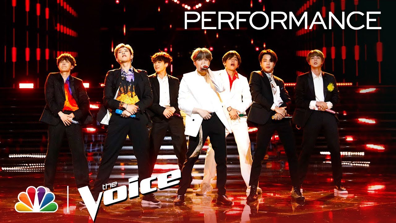BTS Performs "Boy with Luv" - The Voice Live Finale 2019 News